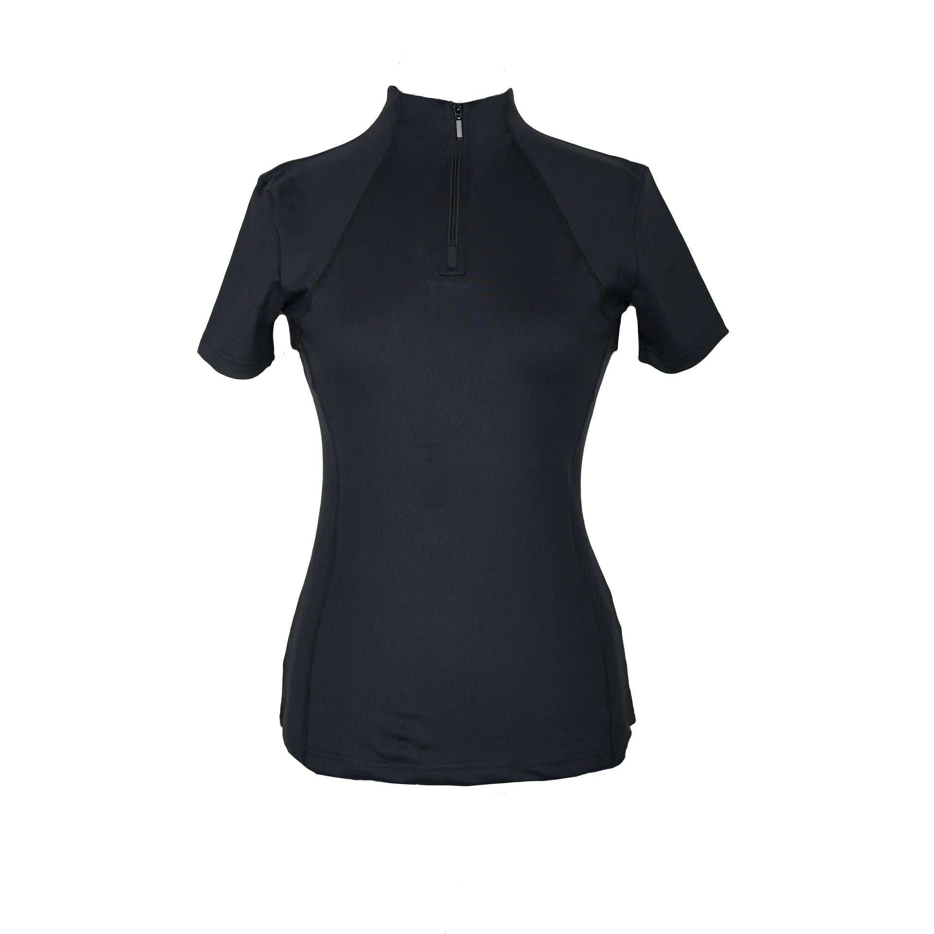 Tess Ladies' 1/4 Zip Short Sleeve Top (Last Call Final Sale) | Freedman's