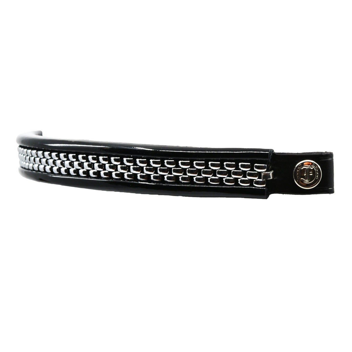 Chain Browbands with Logo Button Ends | Freedman's